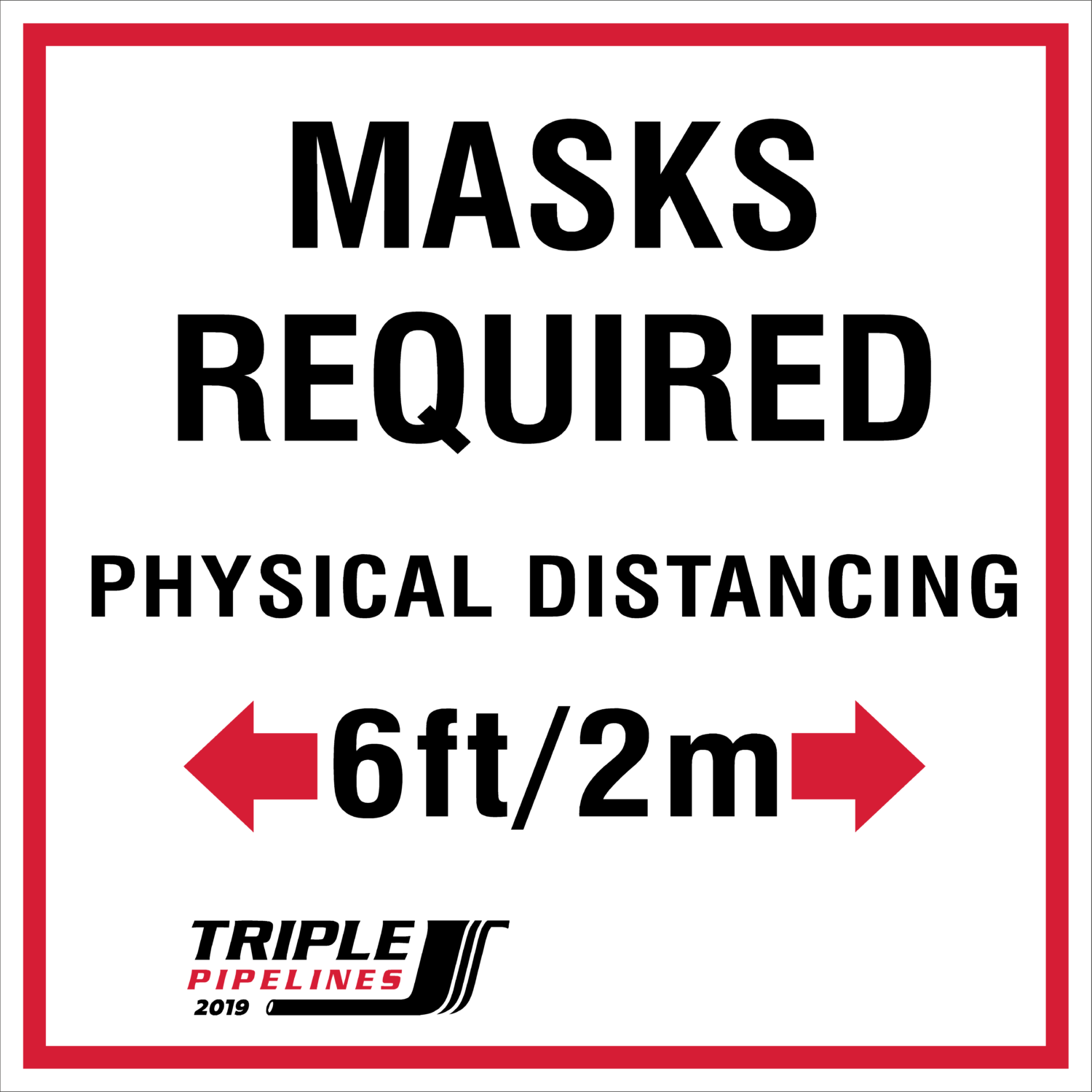 Masks Required - Legacy Signs and Graphics